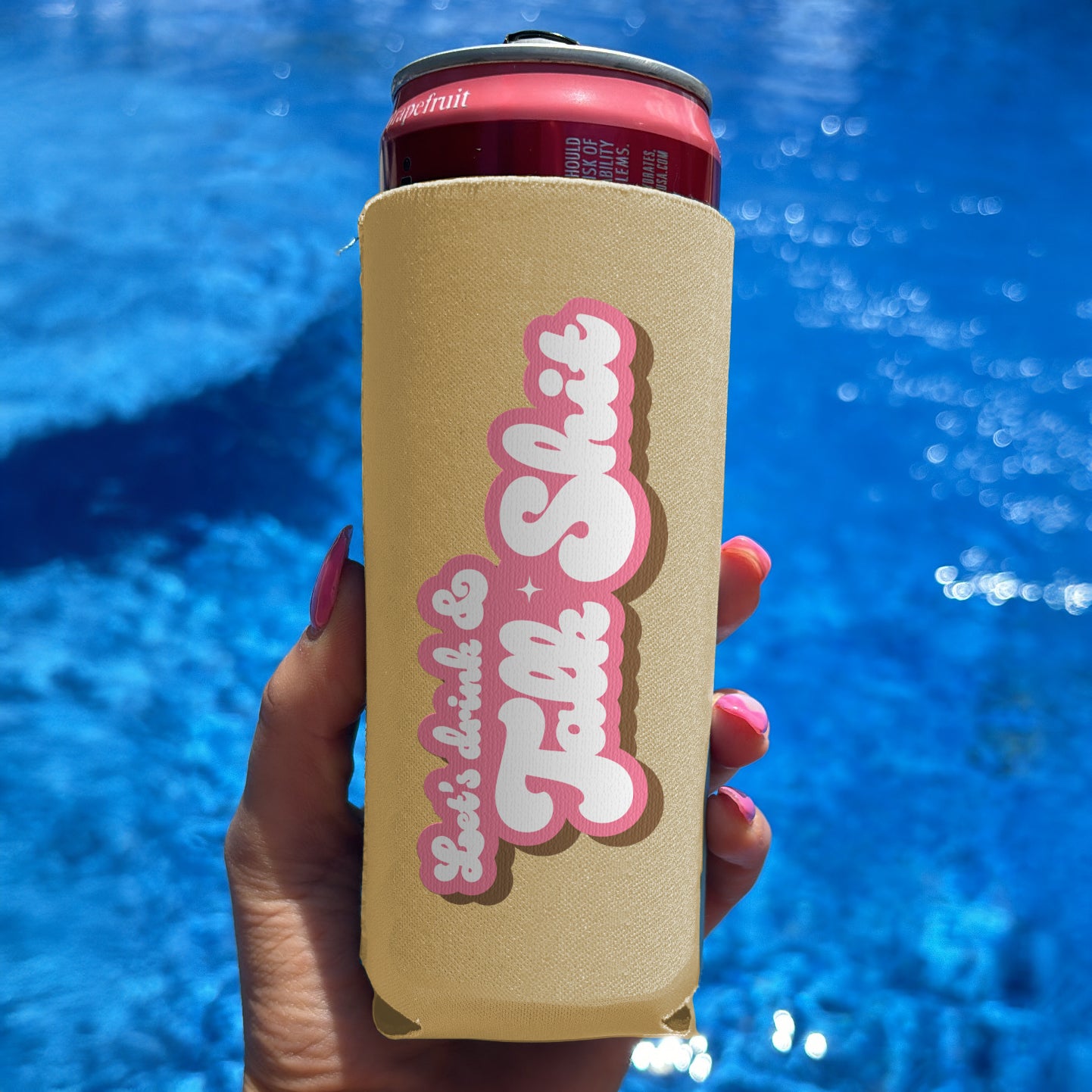 Papersalt Slim Can Koozies: Hilarious Sayings to Keep Your Drink Cool!