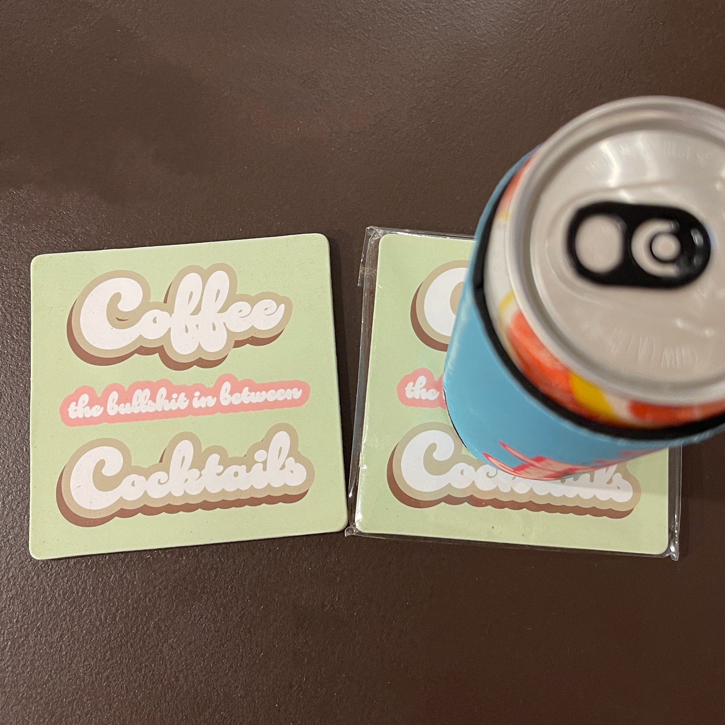 Papersalt Snarky Coasters: Humorous with Vintage Design