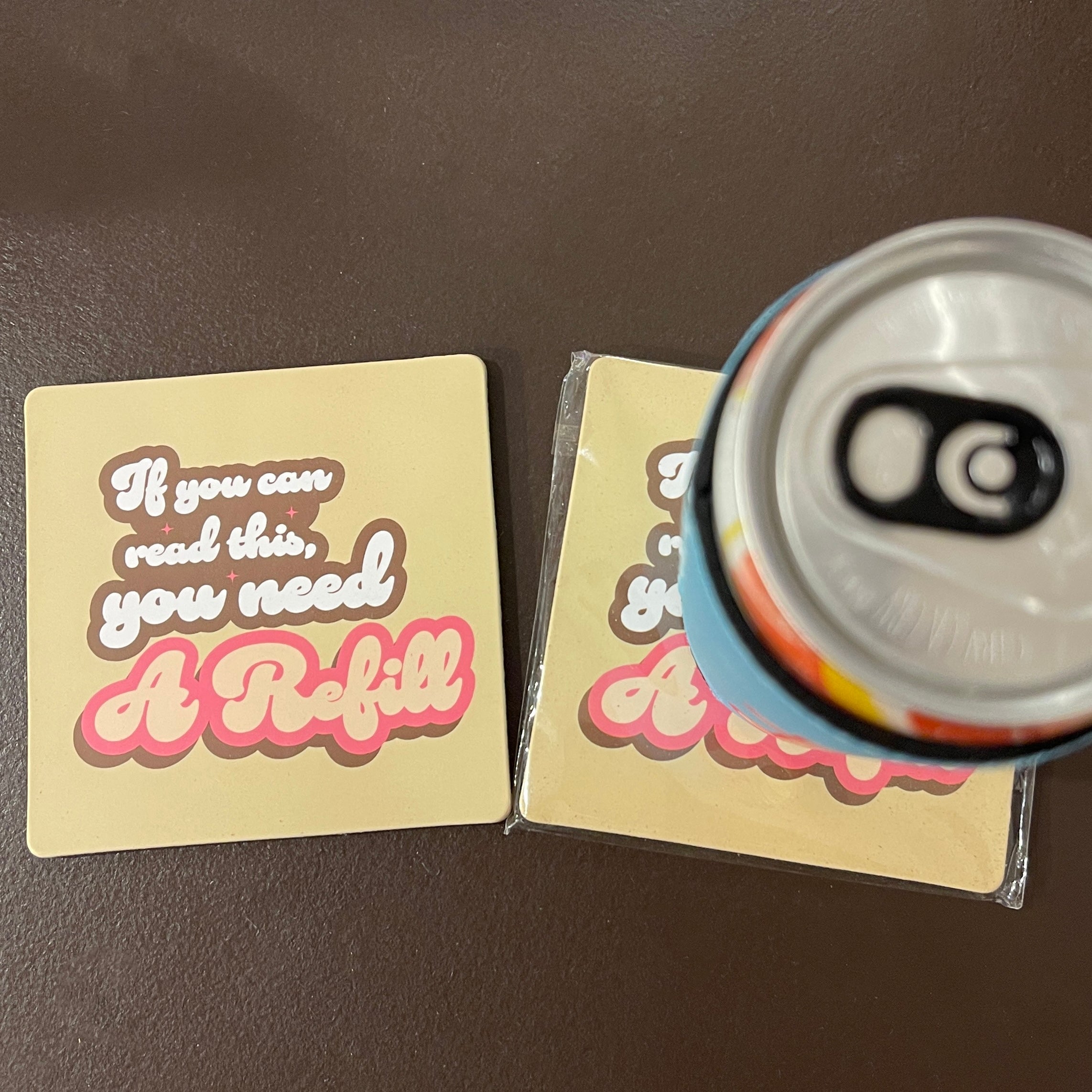 Papersalt Snarky Coasters: Funny with Retro Design