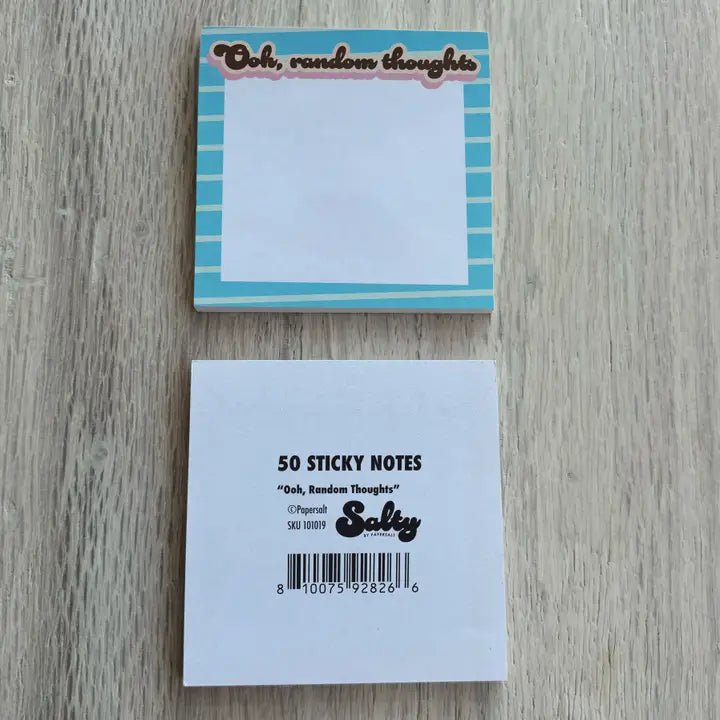 Papersalt Sticky Notes | Cute Sayings and Designs | Made in USA