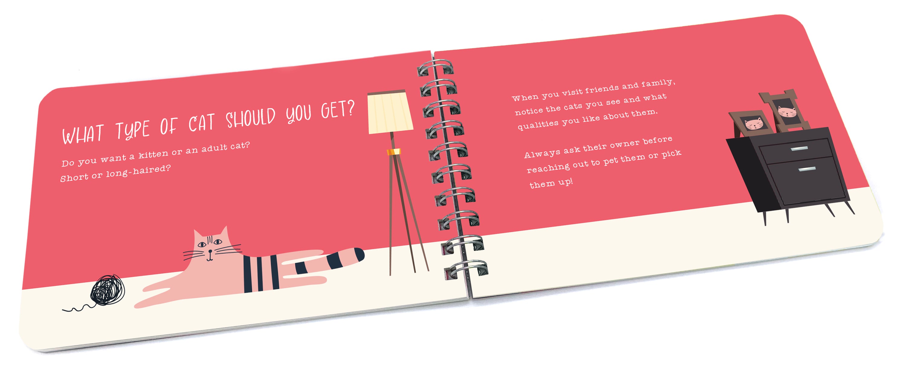 My First Cat Book - Taking Care of a New Pet | Papersalt