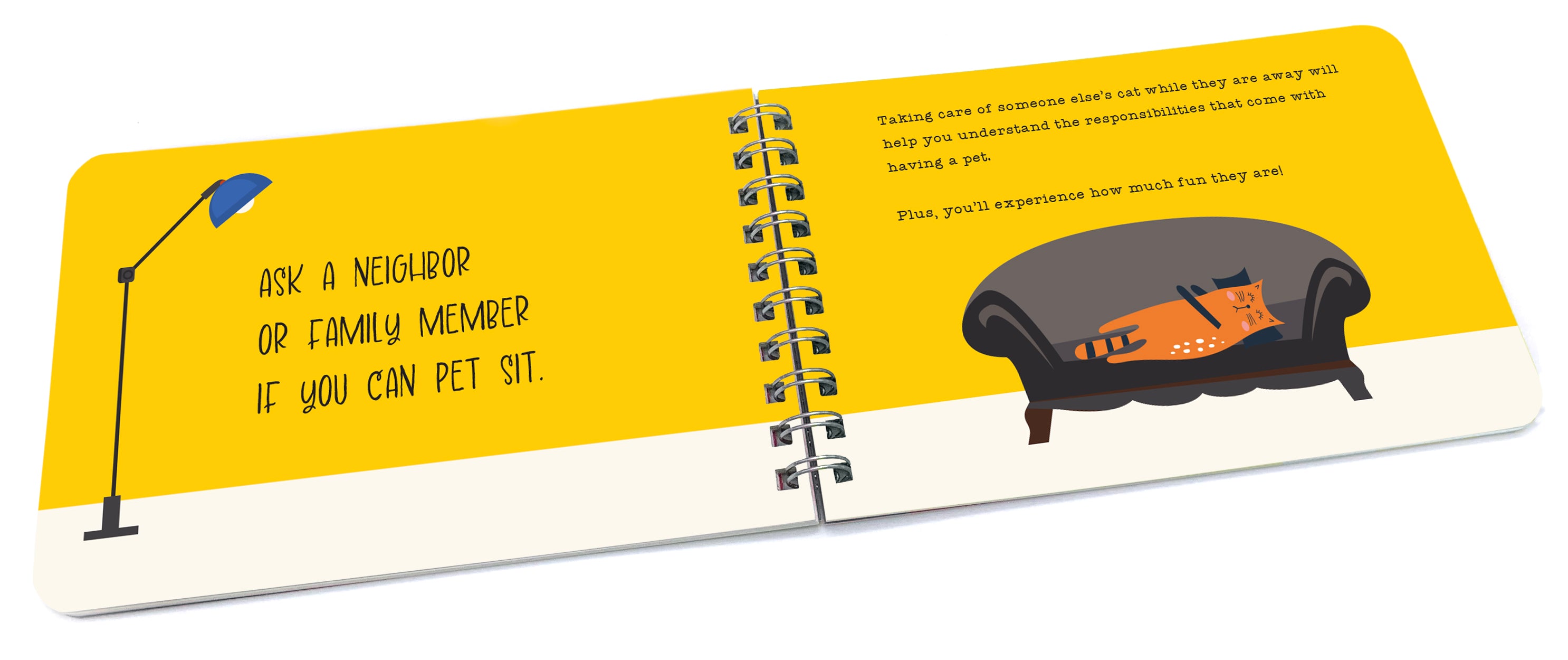 My First Cat Book - Taking Care of a New Pet | Papersalt