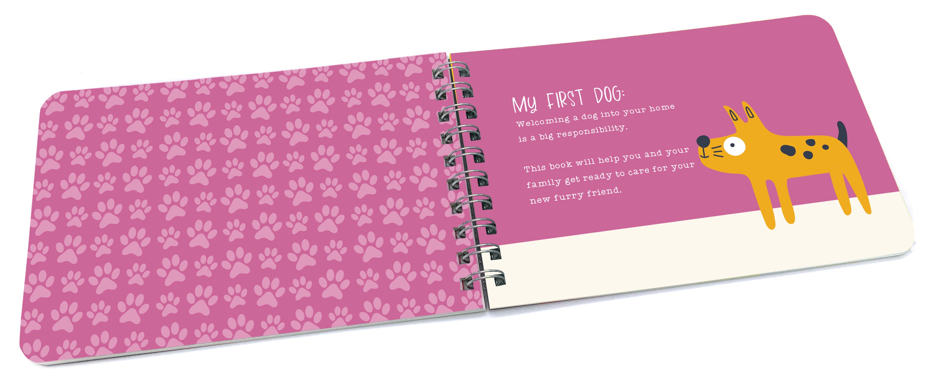 My First Dog Book - Taking Care of a New Pet | Papersalt