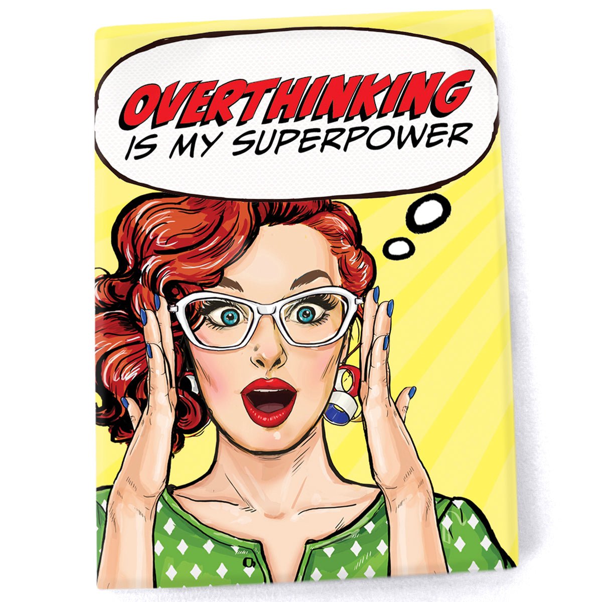 Pop Life Magnet - Overthinking is my Superpower – Papersalt