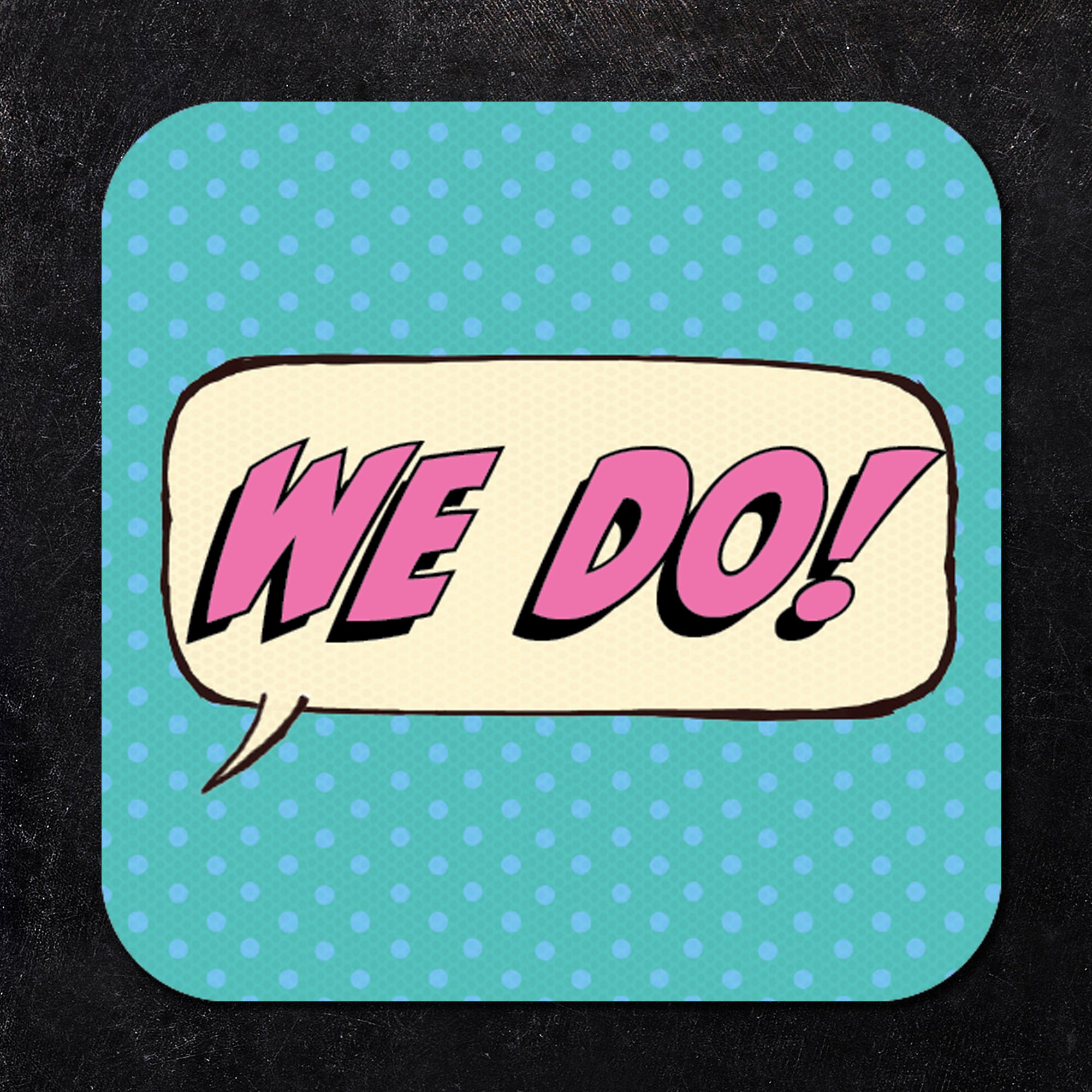 We Do! Paper Coaster Set – Papersalt