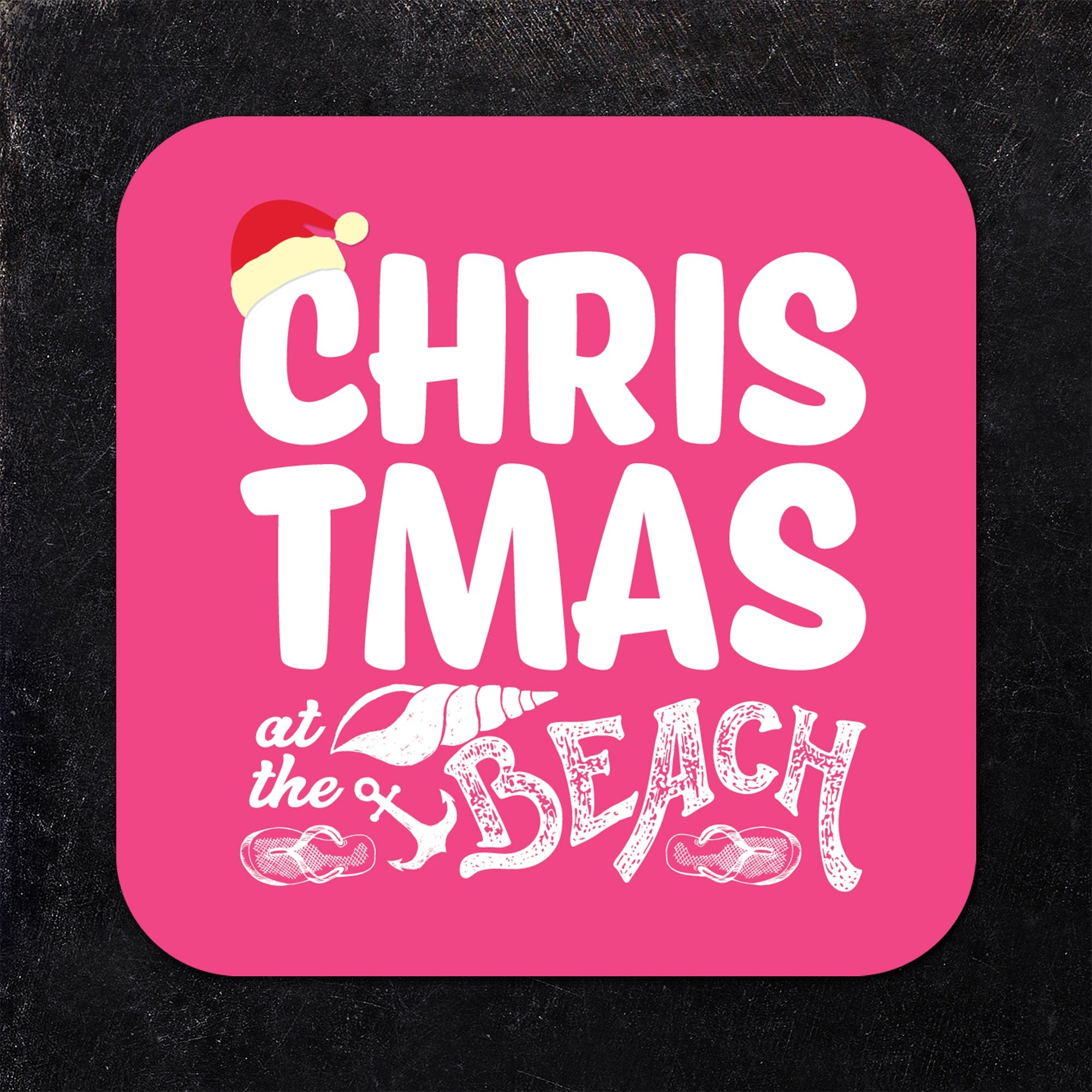 Christmas at the Beach Assorted Paper Coaster Set – Papersalt