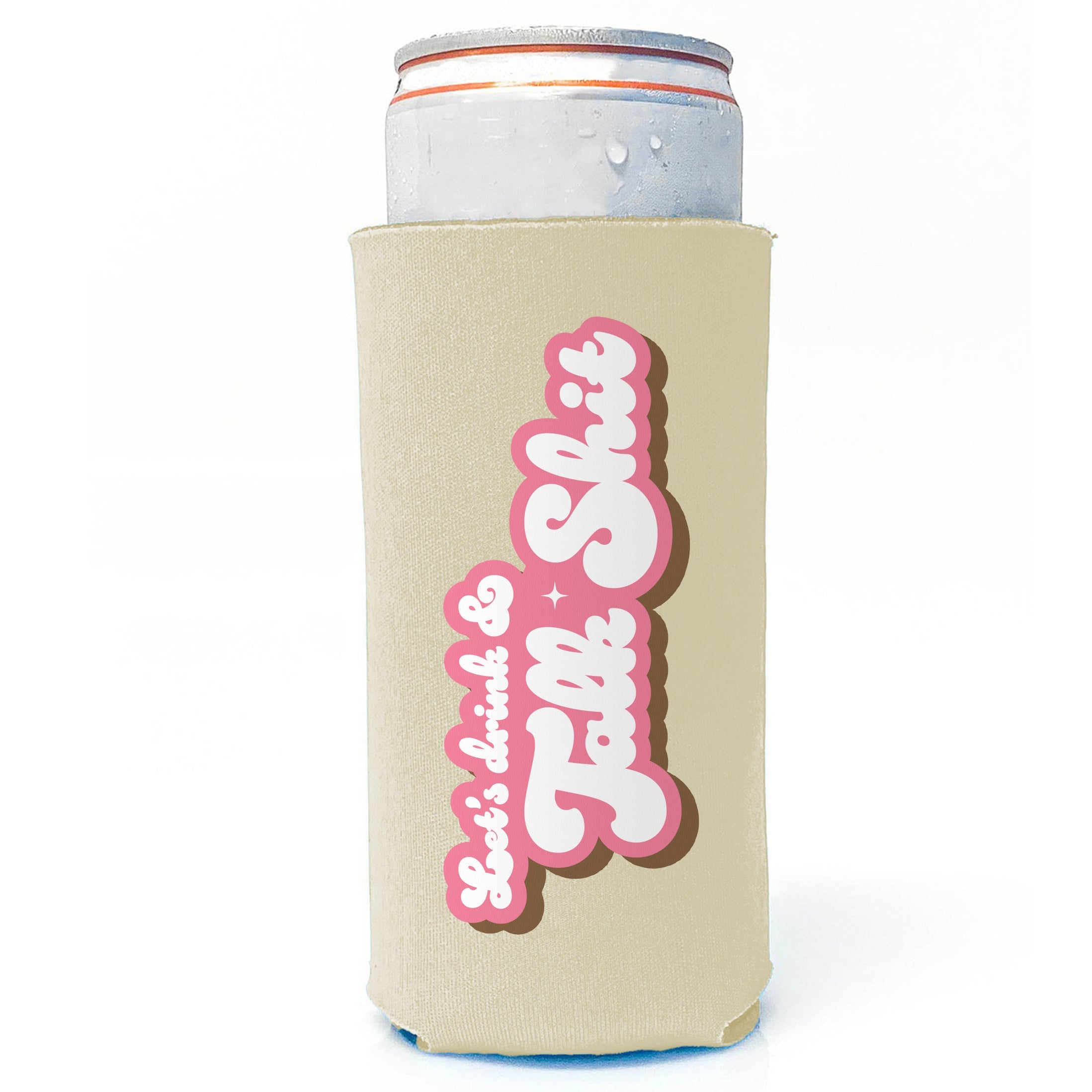 Papersalt Slim Can Koozies: Hilarious Sayings to Keep Your Drink Cool!