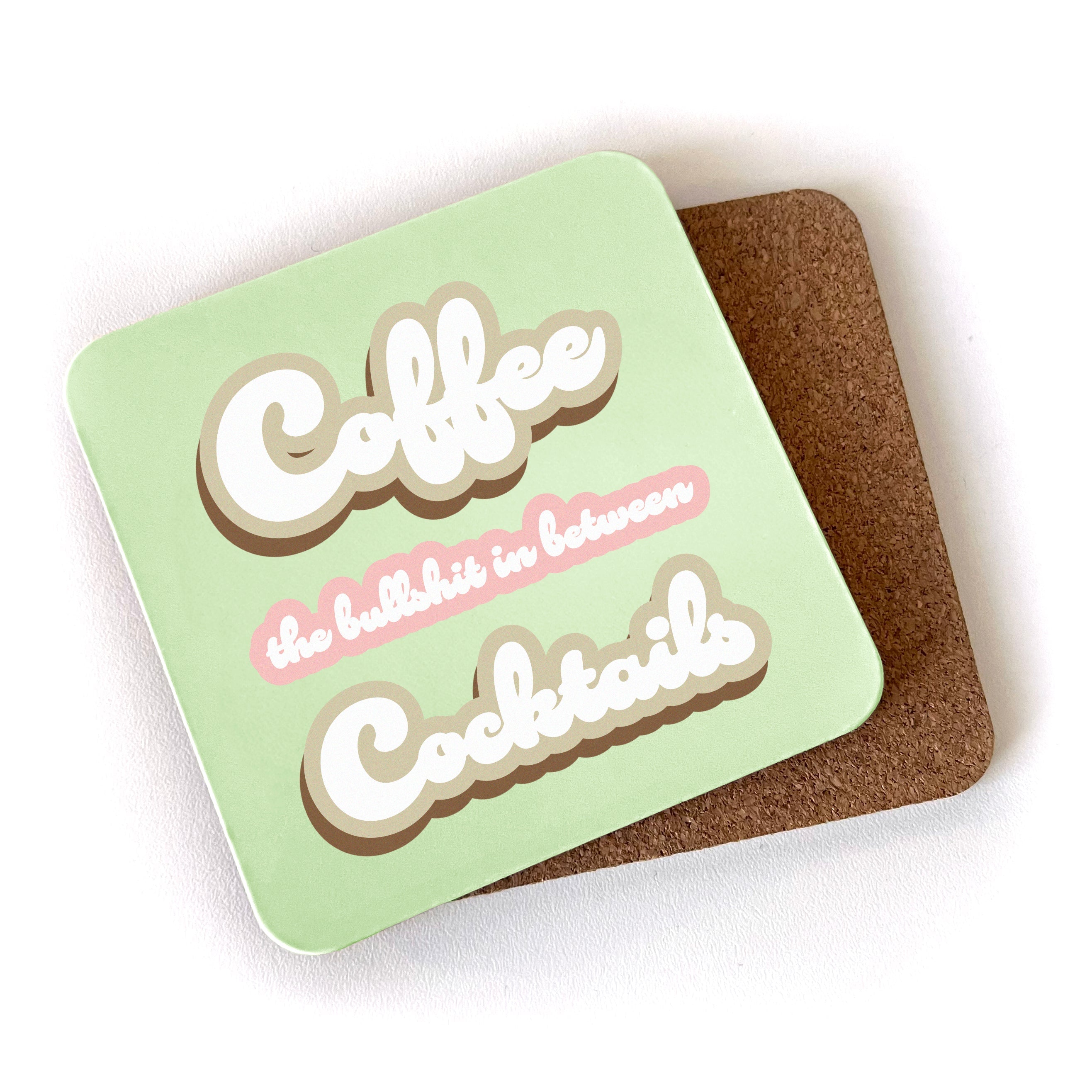 Papersalt Snarky Coasters: Humorous with Vintage Design
