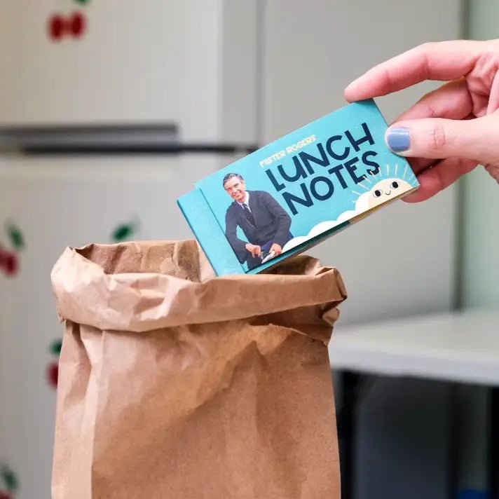 Mister Rogers Lunch Notes for Kids – Papersalt