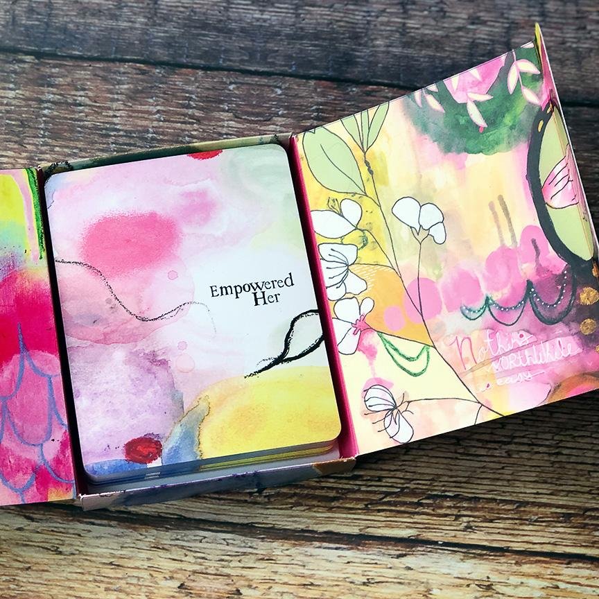 Affirmation Card Set | The Art of Kelly Siegel | Papersalt