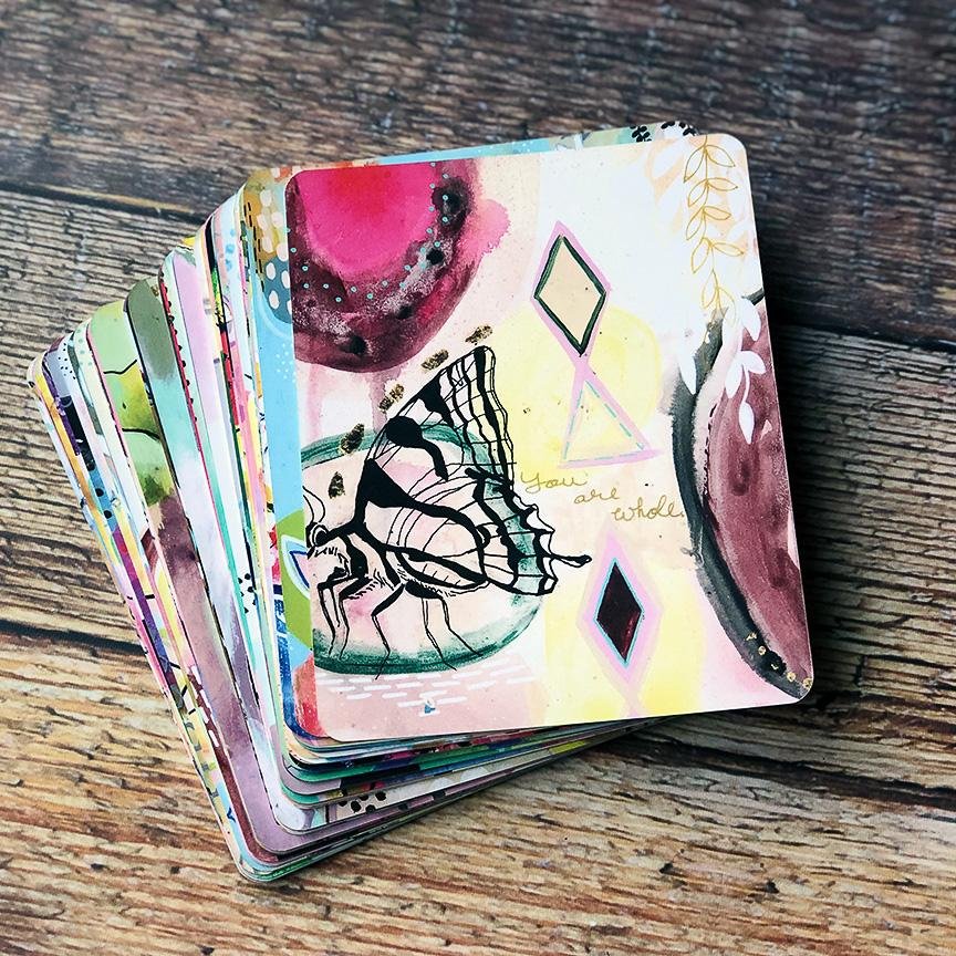 Affirmation Card Set | The Art of Kelly Siegel | Papersalt