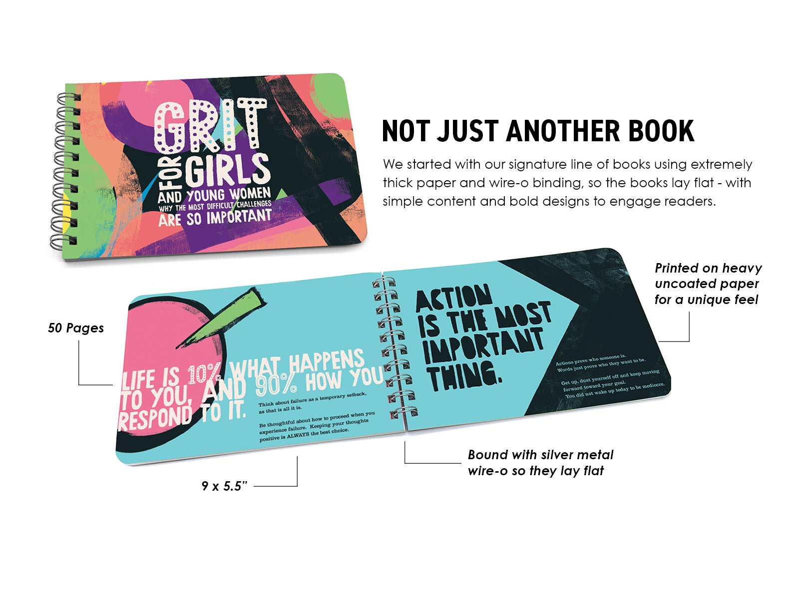Grit for Girls Book | Inspiration and Empowerment – Papersalt