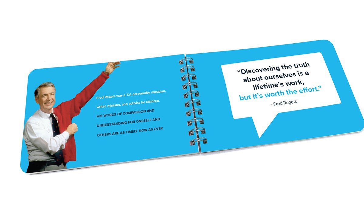 Mister Rogers Quote Book | It's a Beautiful Day | Papersalt