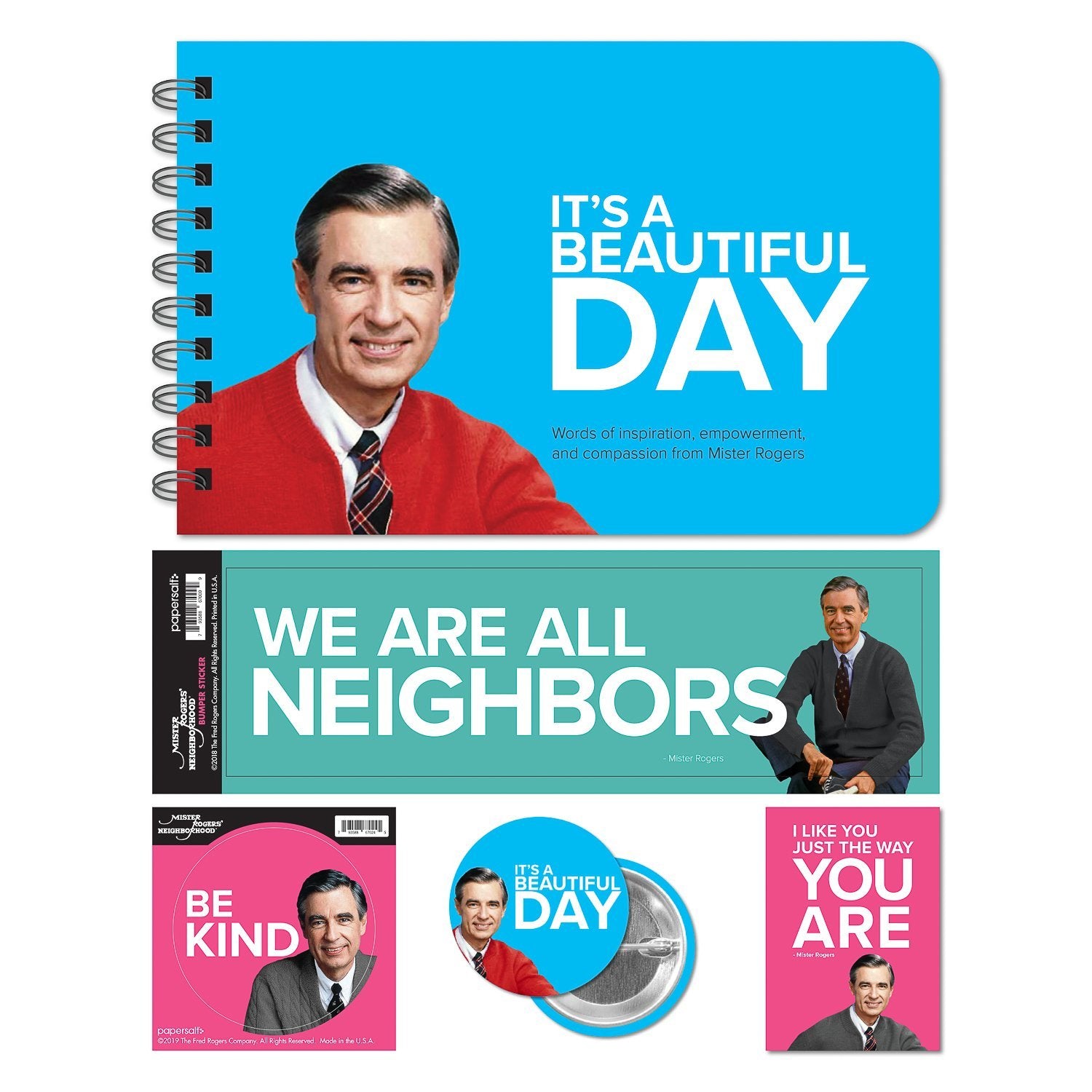 Mister Rogers Gift Set for Fans | Papersalt